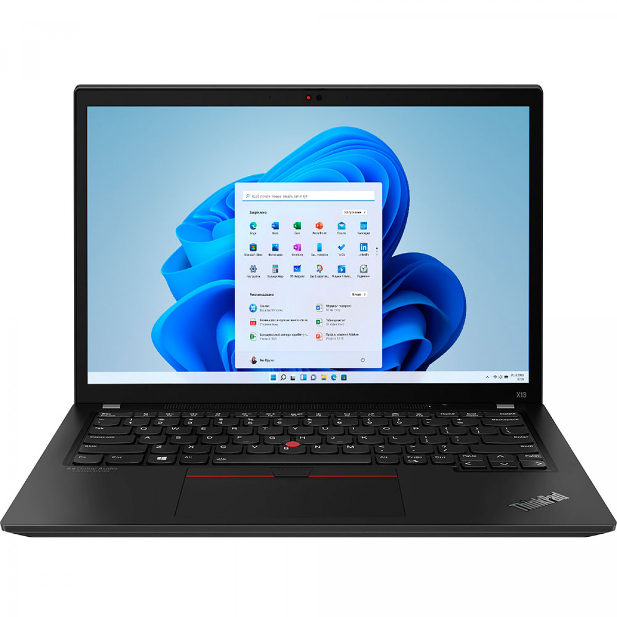 Ноутбук Lenovo ThinkPad X13 Gen 3 (21CM0041RA) WUXGA Win11Pro Black ...